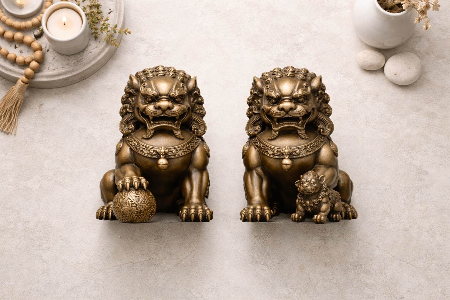 Fu Dogs in Feng Shui: Meaning, Placement, and Common Mistakes Fu Dogs ...